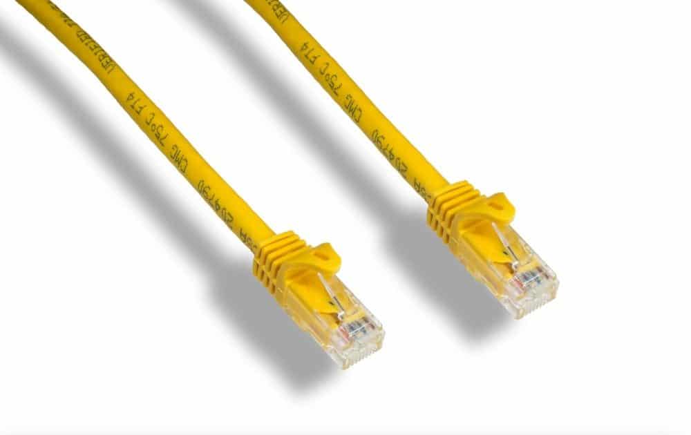 Yellow Cat 6a UTP Patch Cable – Denco Design Inc.
