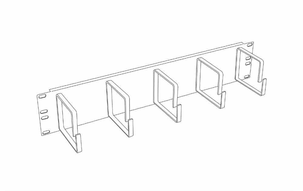 D-Ring Cable Management Panel – Denco Design Inc.