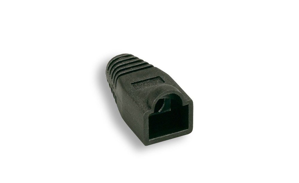 Black RJ45 Strain Relief Boot – Denco Design Inc.